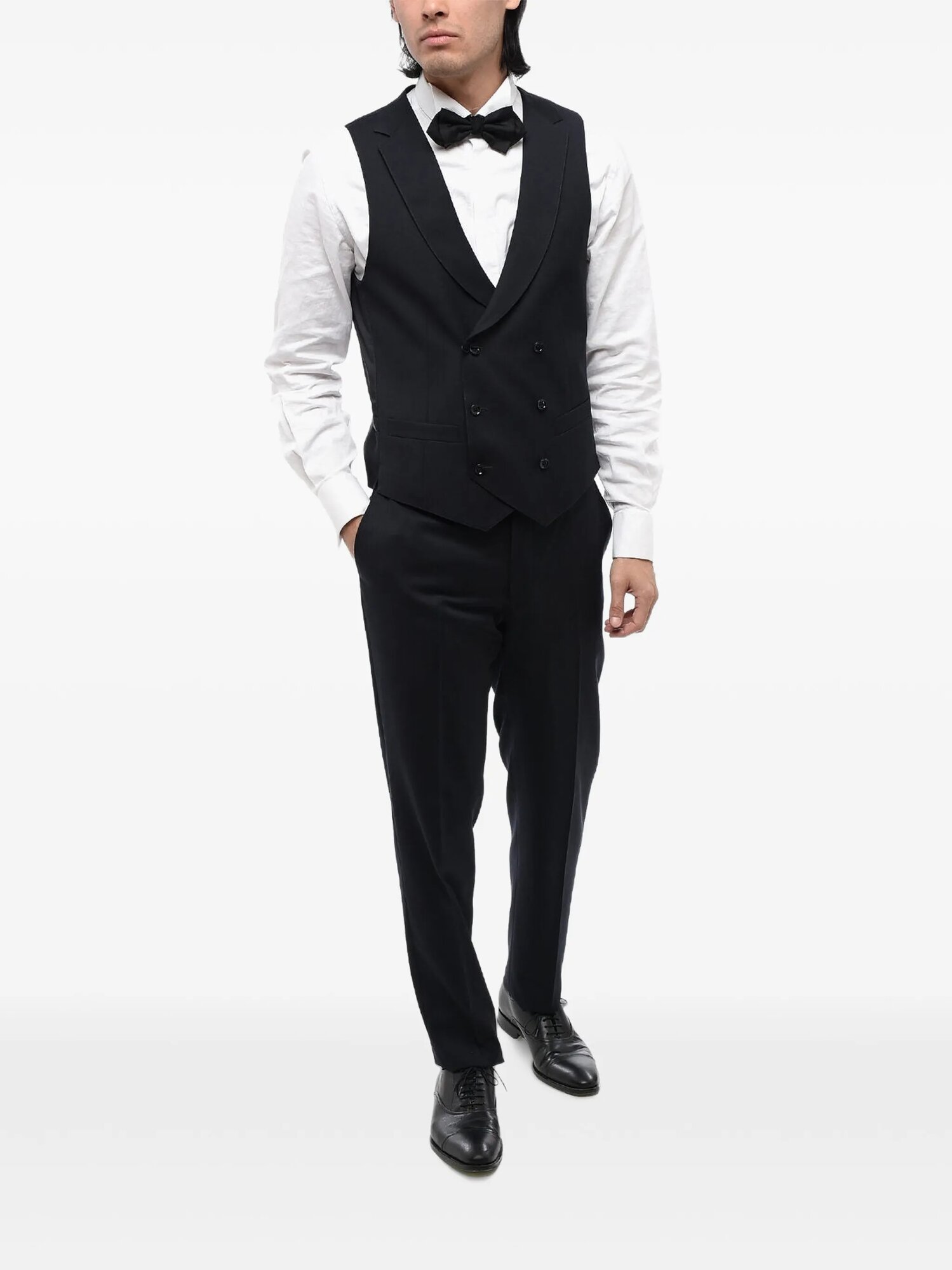 Жилет Corneliani Double-breasted waistcoat, размер 52 — фото 1