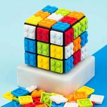 Конструктор кубик рубика 3x3 / Кубик рубик 3х3 необычный для детей