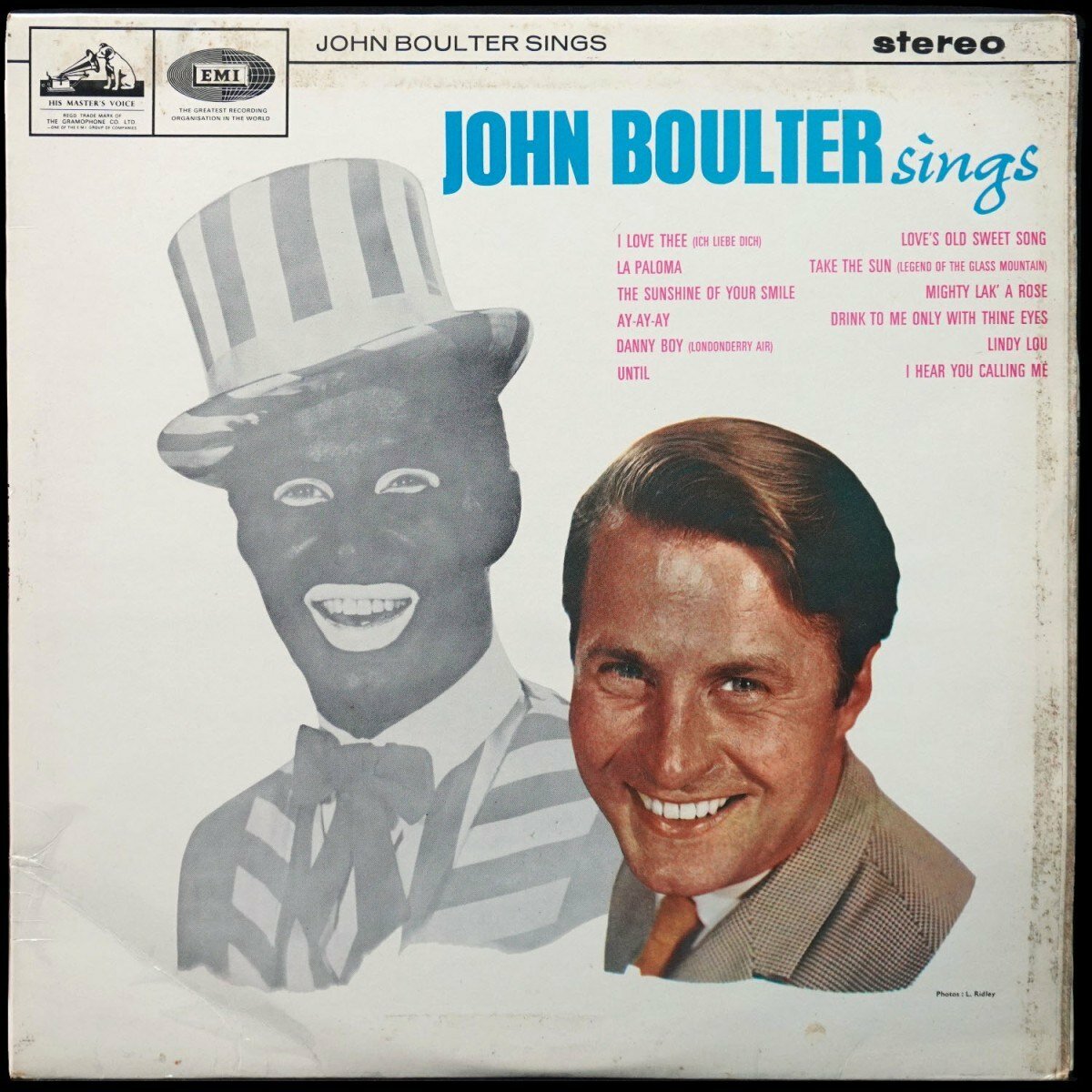 Виниловая пластинка His Master's Voice John Boulter – John Boulter Sings