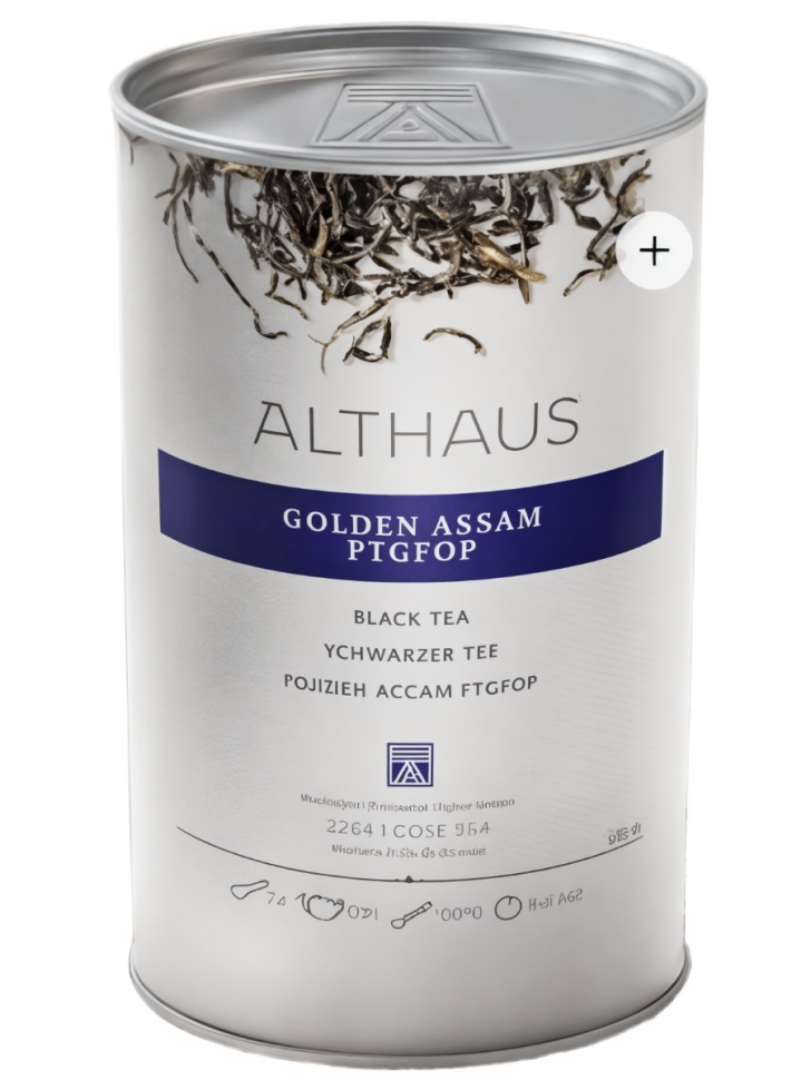 Althaus Golden Assam Sankar FTGFOP черный чай 250г банка (1105)
