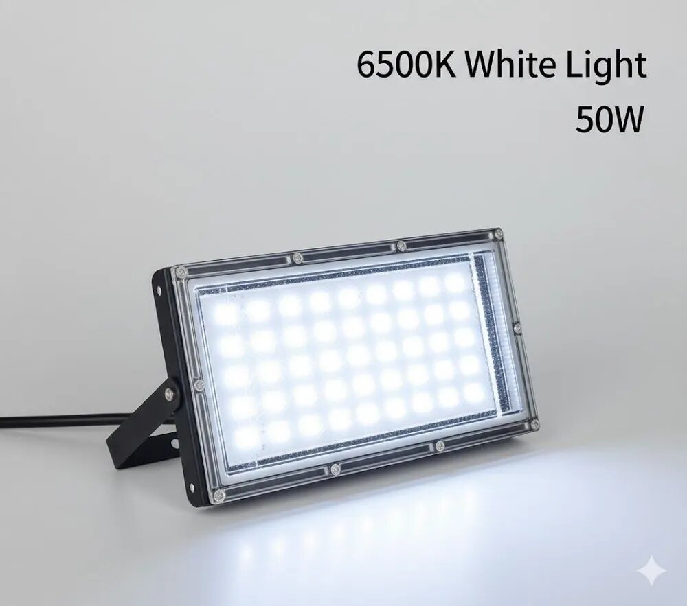 Прожектор DSELCHUN, IP65,220B, PFL-A 6500 К, 50 Вт