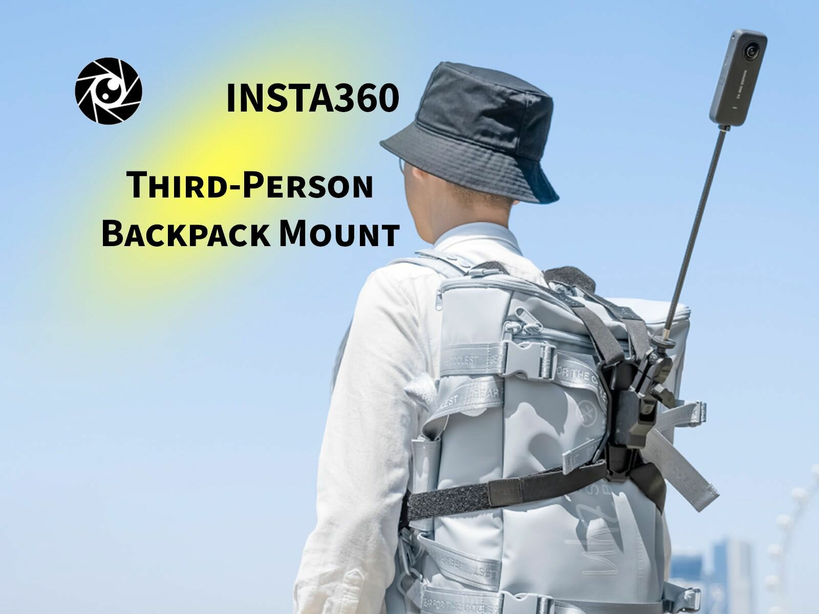 Крепление на рюкзак для съемки от третьего лица Insta360 Third-Person Backpack Mount