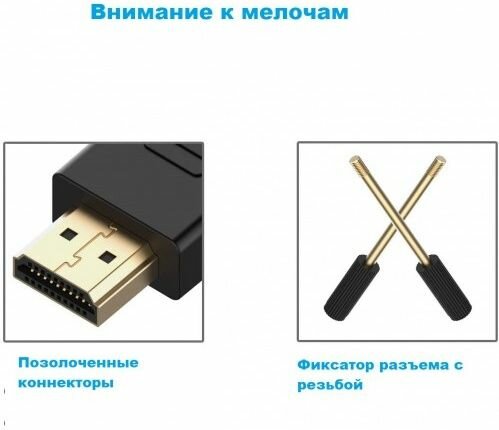Видеокабель, 2 м — фото 1