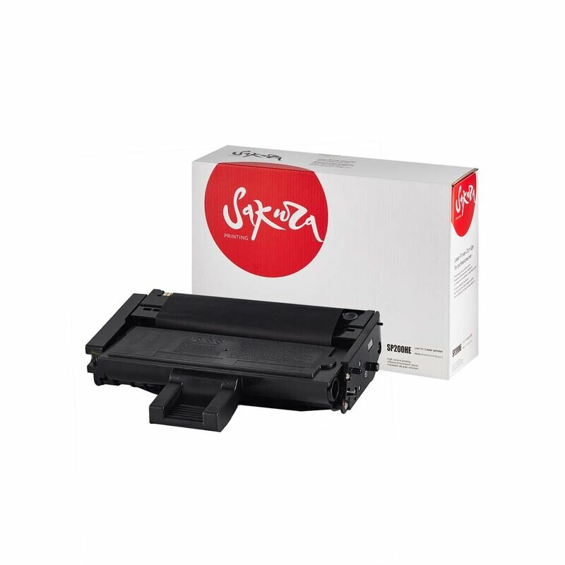 Картридж SP-200HE для Ricoh SP-212, SP-210, SP-202sn, SP-200s, SP-200n 2600 стр. Sakura