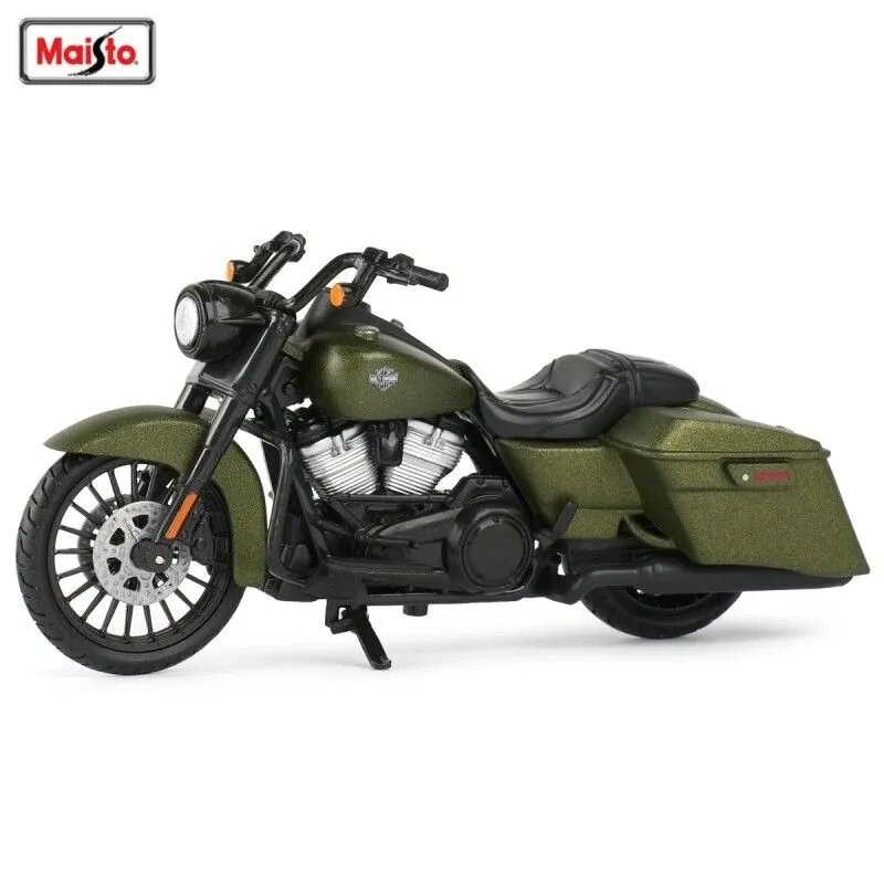 Maisto 1:18 Harley Davidson 2022 Road King Special Модель мотоцикла