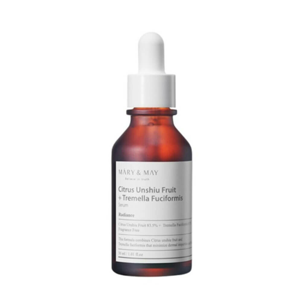 Mary&May Увлажняющая сыворотка от пигментации Citrus Unshiu Fruit + Tremella Fuciformis Serum