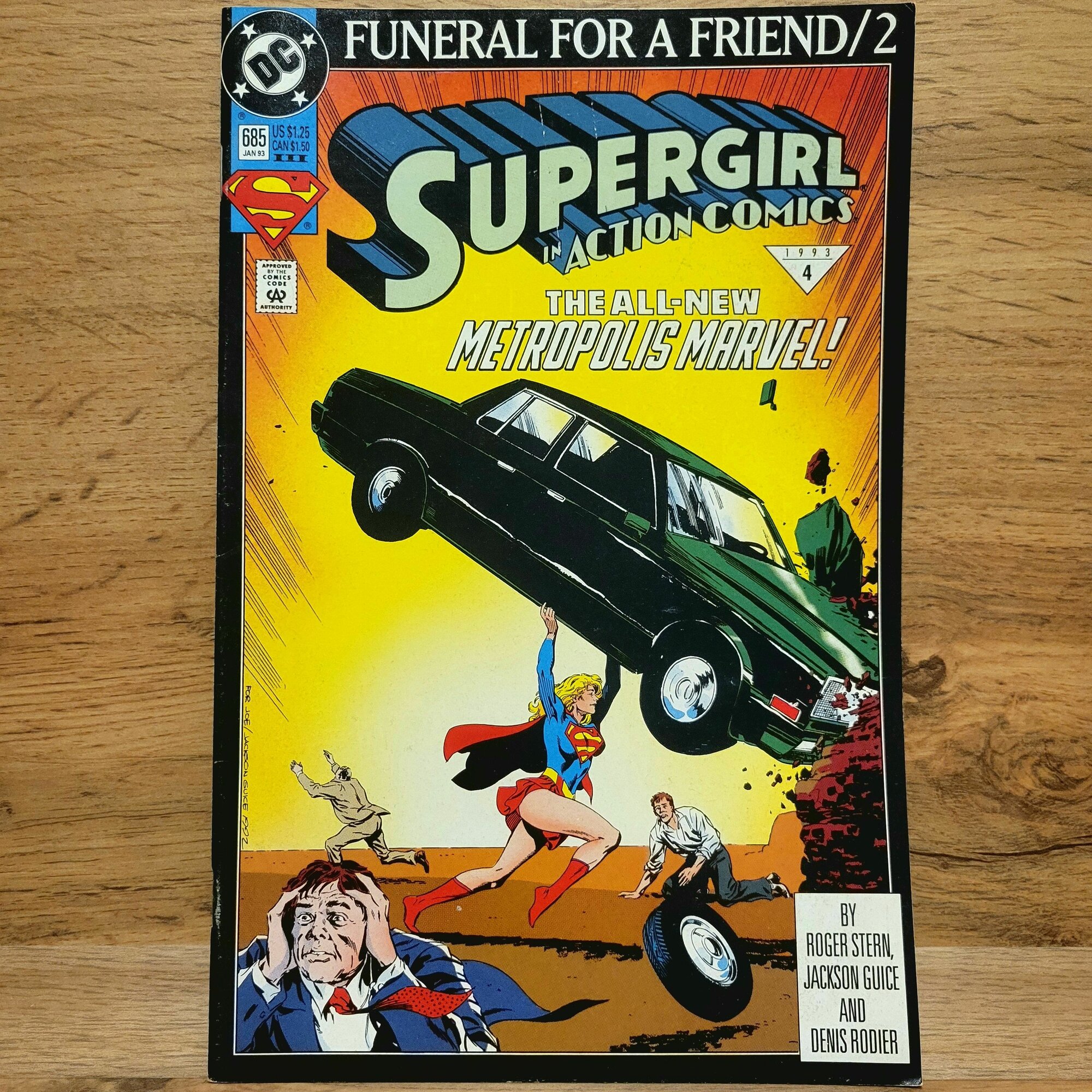 Ретро Комикс Action Comics #685. 1993 Год.