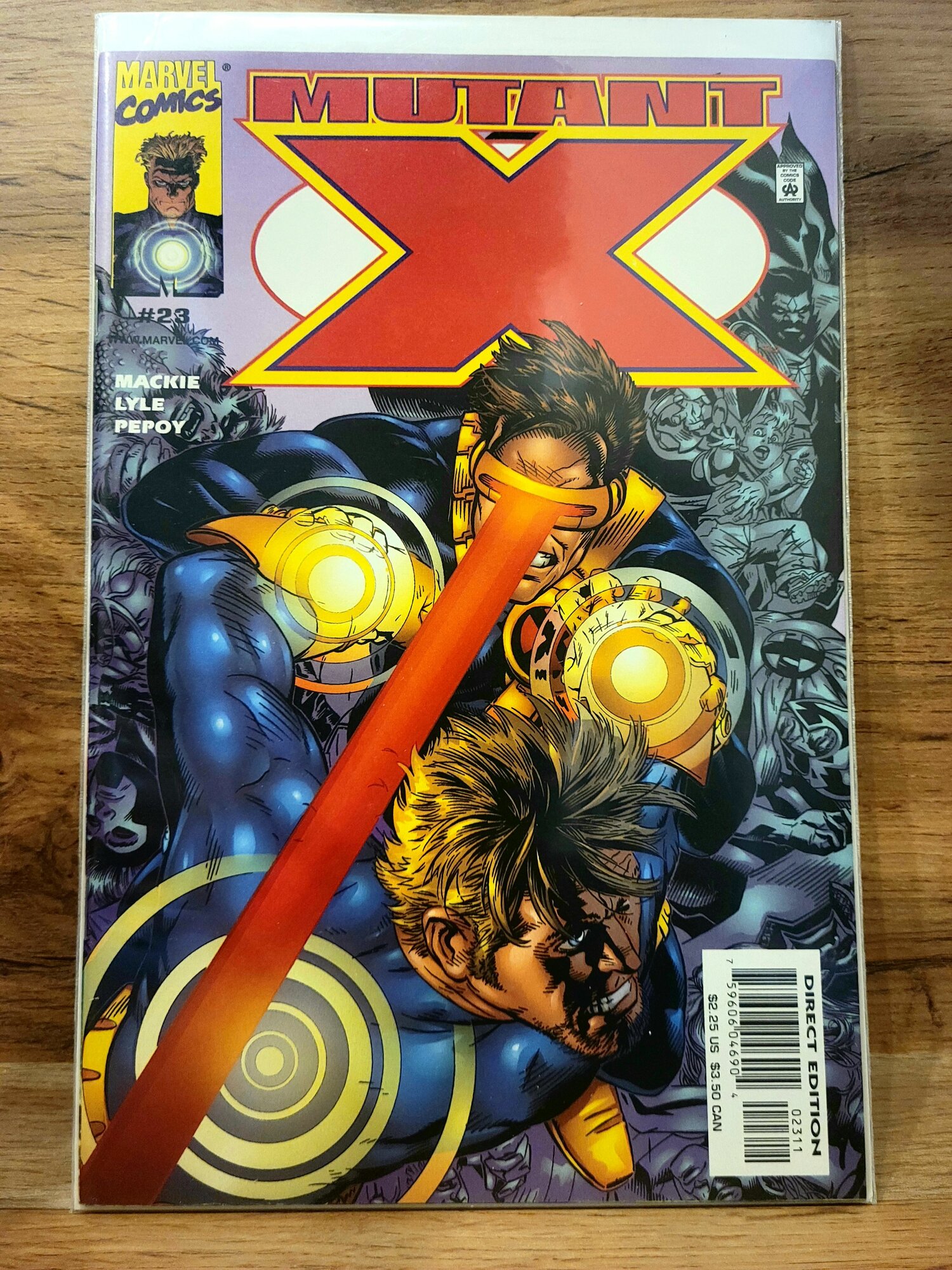 Ретро Комикс Mutant X #23. 1998 Год. Оригинал!
