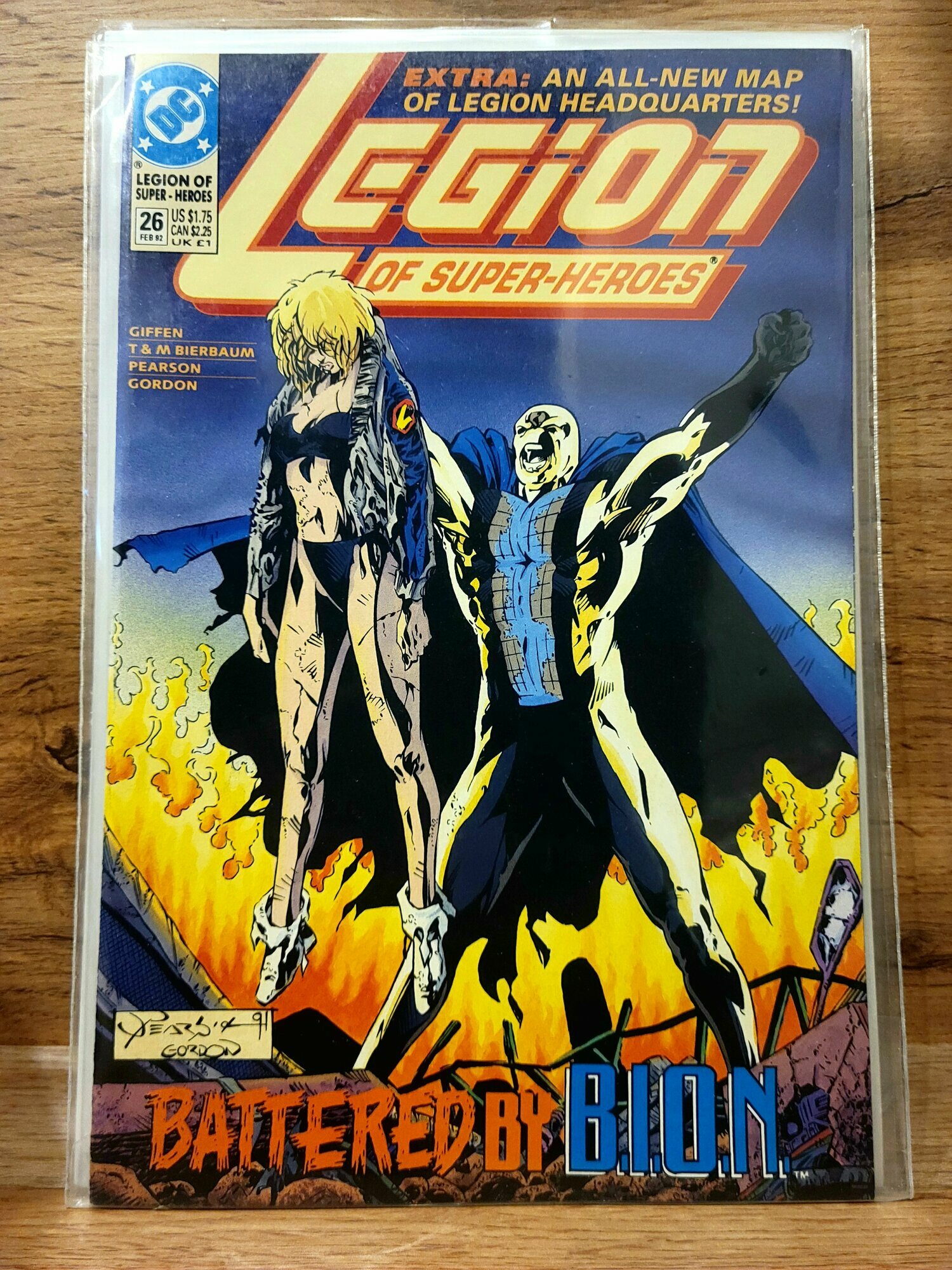 Ретро Комикс Legion #26. 1992 Год. Оригинал!