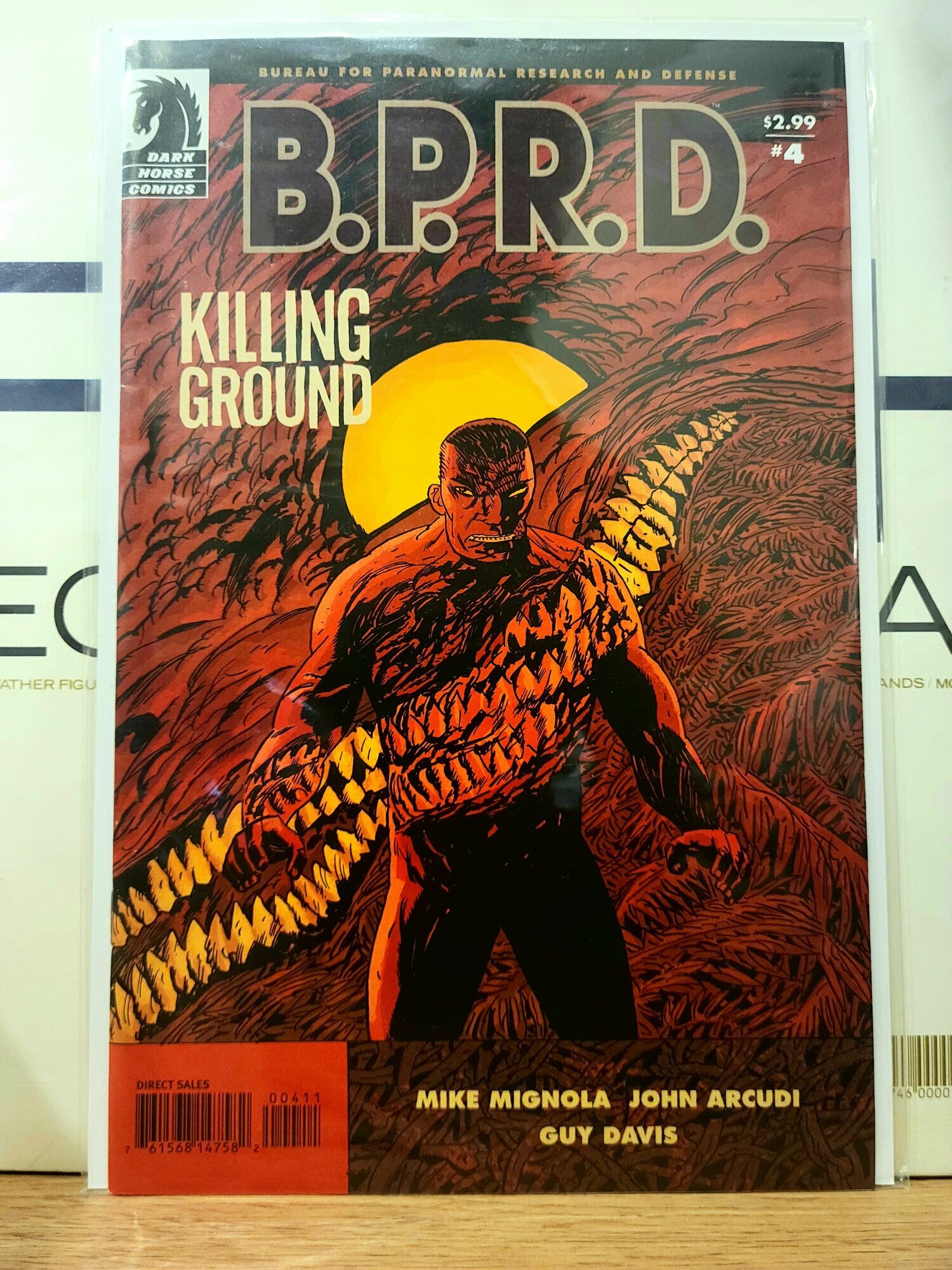 Комикс BPRD #4. Dark Horse. Hellboy. Оригинал!