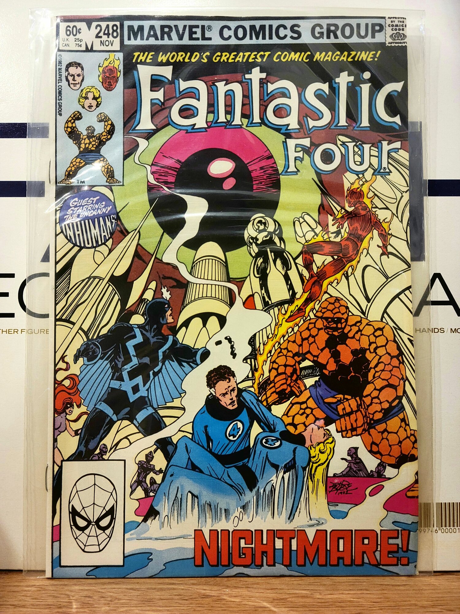 Ретро Комикс Fantastic Four #248. Marvel. 1982 Год. Оригинал!