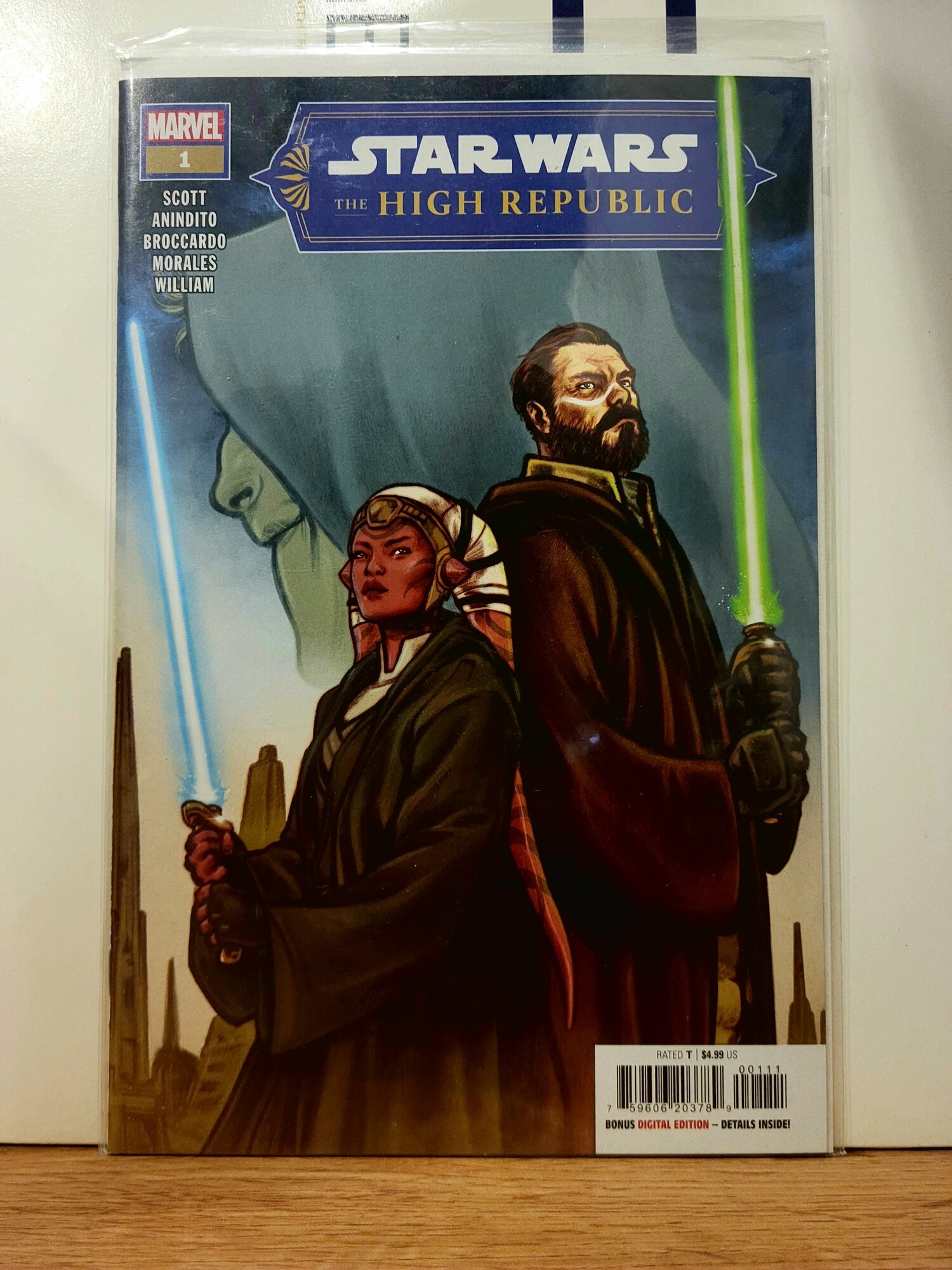 Ретро Комикс Star Wars High Republic #1. Marvel. Obivan.