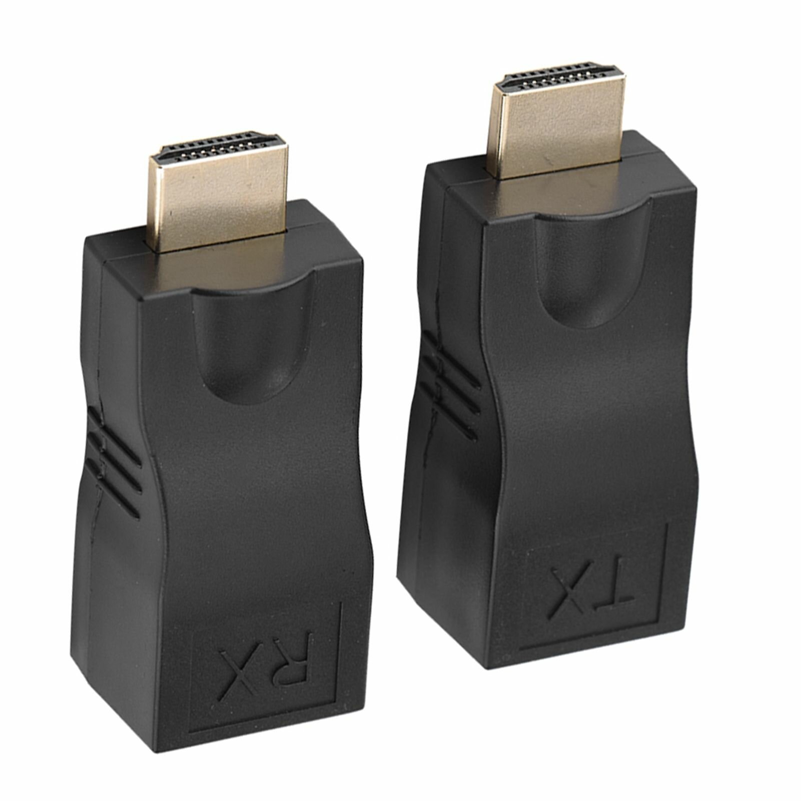 30-метровый удлинитель сетевого кабеля CAT5e CAT6 HDMI-RJ45, 2 конвертера HDMI-Ethernet для передачи сигнала на большие расстояния
