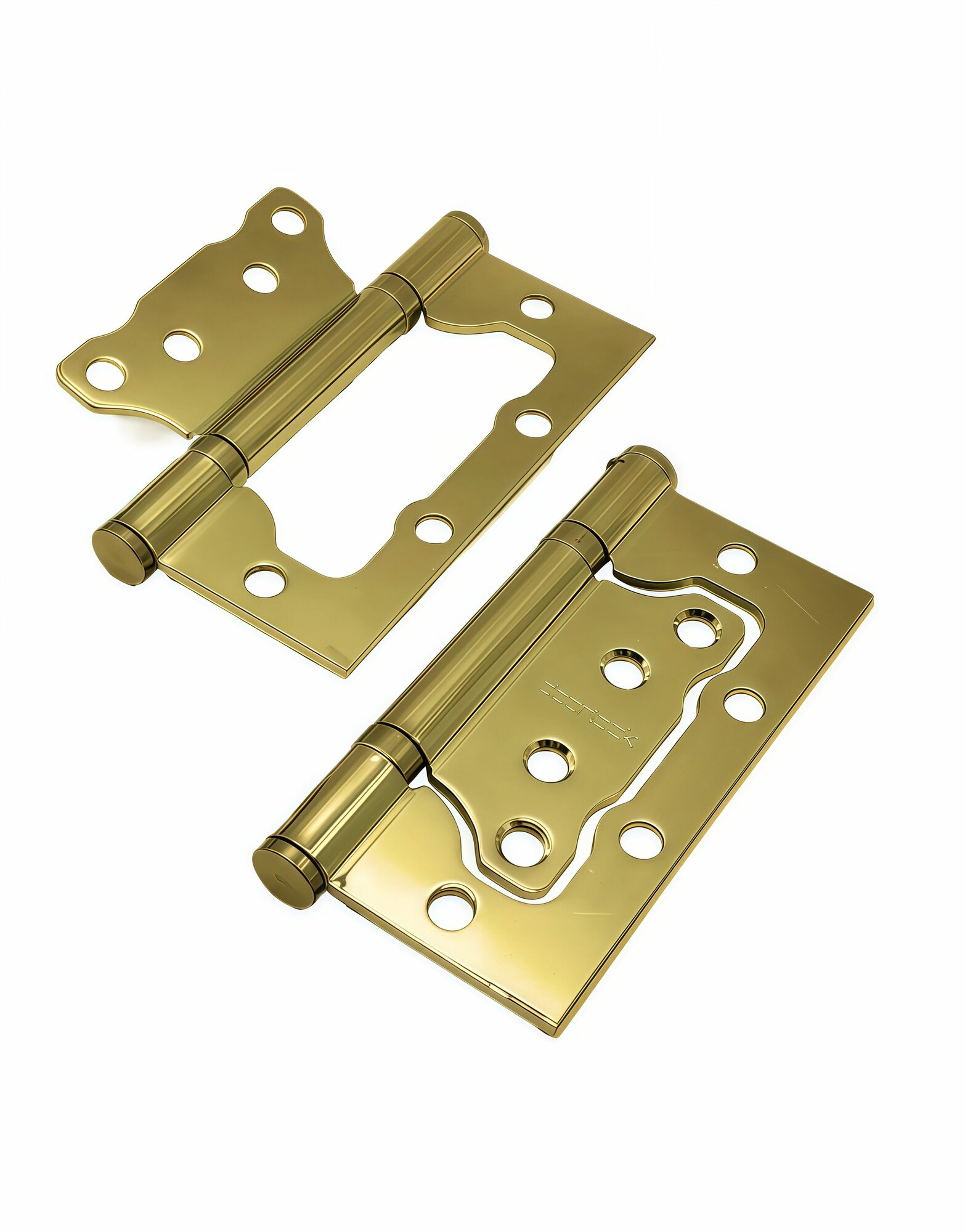 Doorlock Петли накладные для межкомнатных дверей тип бабочка 2 шт, 100х76х2,5мм, 2 подшипника