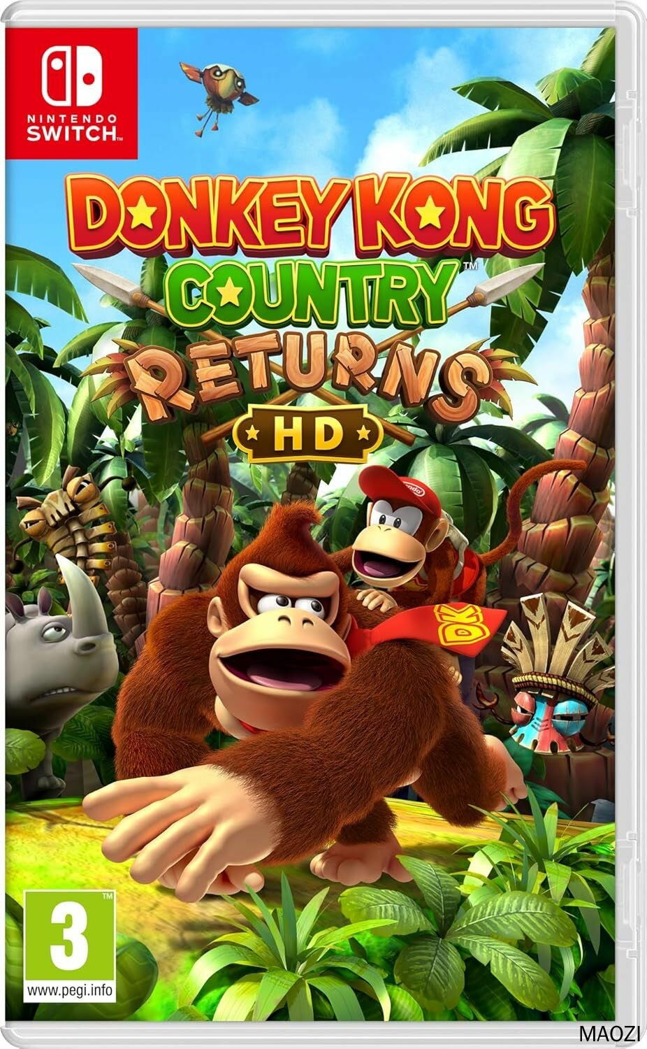 Игра Donkey Kong Country Returns HD (Nintendo Switch, Английская версия)