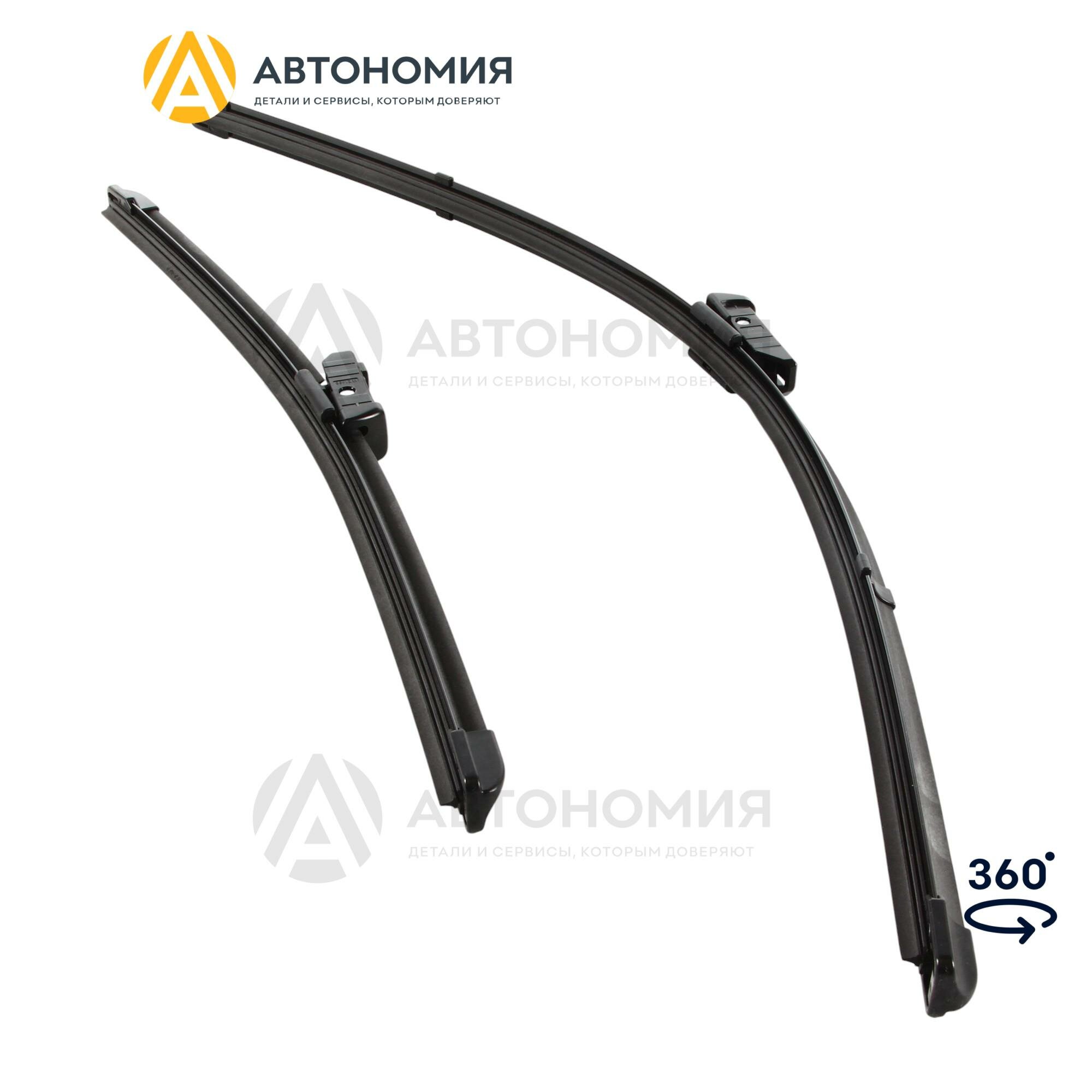 Щётки стеклоочистителя бескаркасные A1 (8X) 10-18 600мм 400мм VAG 8X1 998 002 A