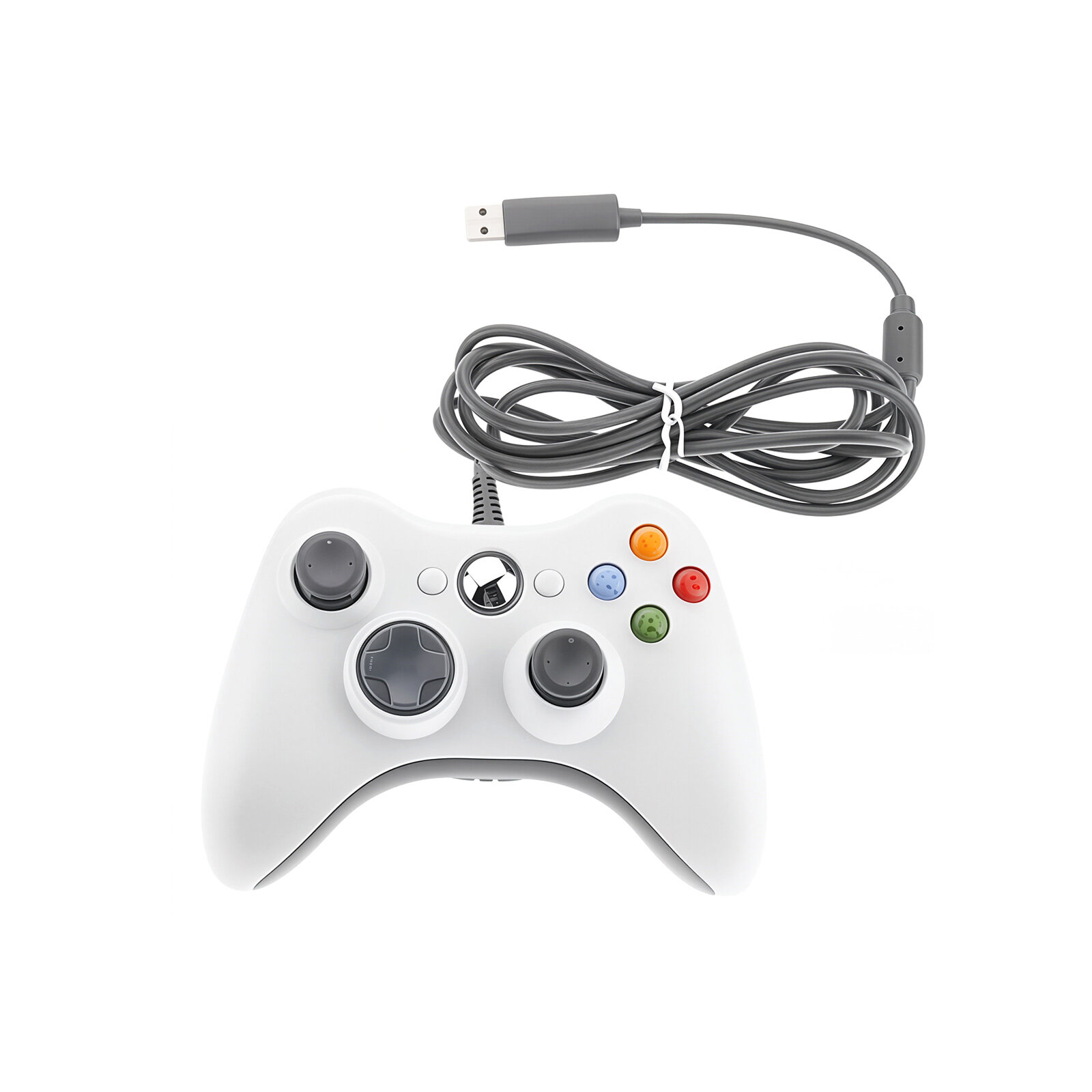 Игровой контроллер с USB-кабелем, вибрацией, джойстиком,