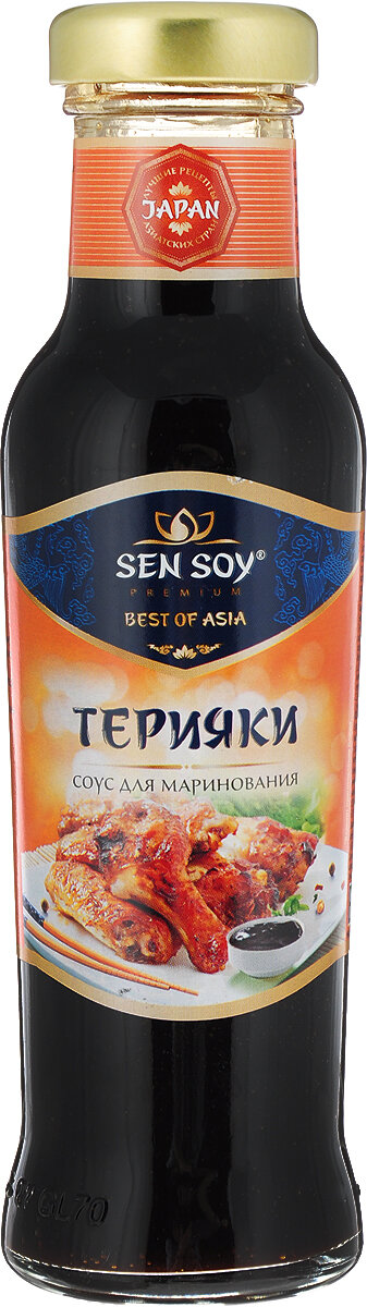 Соус Sen Soy Терияки, 320 г для приготовления