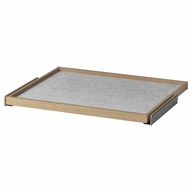 Лоток для хранения IKEA KOMPLEMENT, светло-серый, 75x58 см 695.549.79