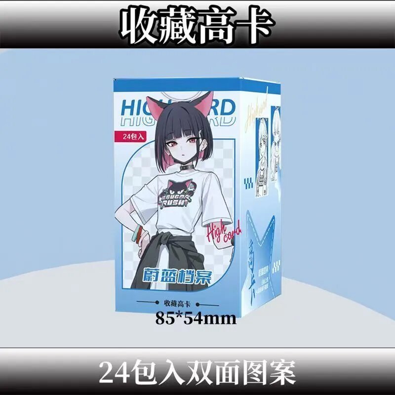 Синий архив коллекционные аниме карточки /Blue Archive anime cards collectibles 10 packaging