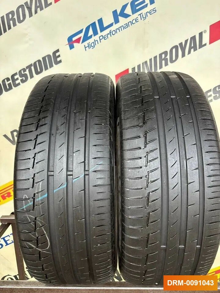 Комплект (2 шт) летних БУ шин Continental ContiPremiumContact 6 245/50 R19 30% износ 7420602367 RunFlat