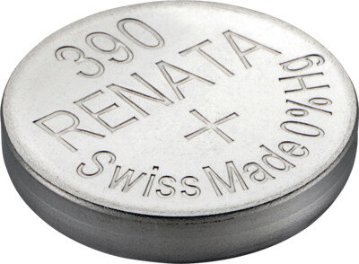Батарейка RENATA SR 390 (1130 SW) AG10, 1шт