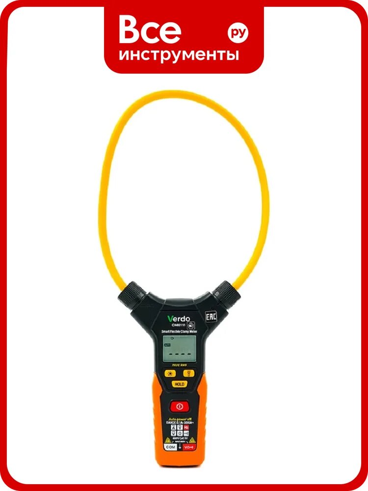 Клещи токоизмерительные многофункциональные VERDO CM6111 CM611100