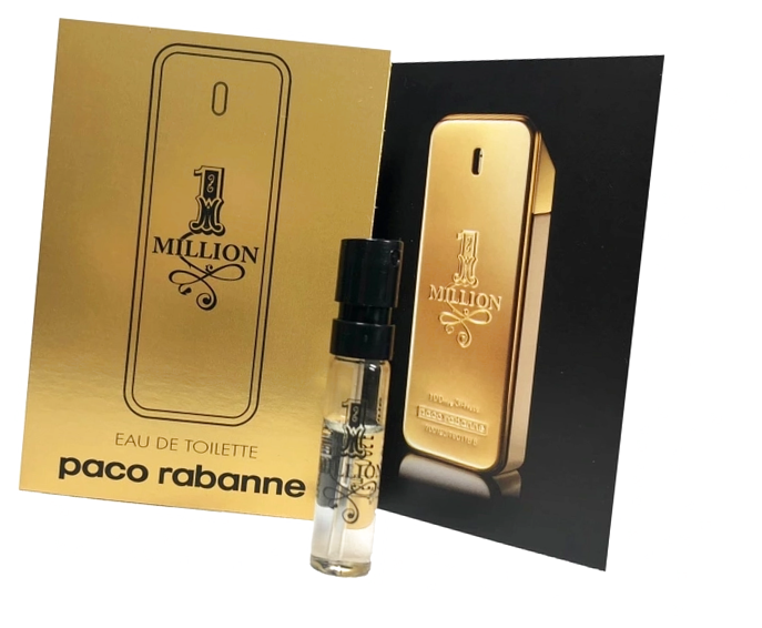 Аромат для мужчин Пако Рабан 1 Миллион 1.5 мл миниатюра / Paco Rabanne 1 Million