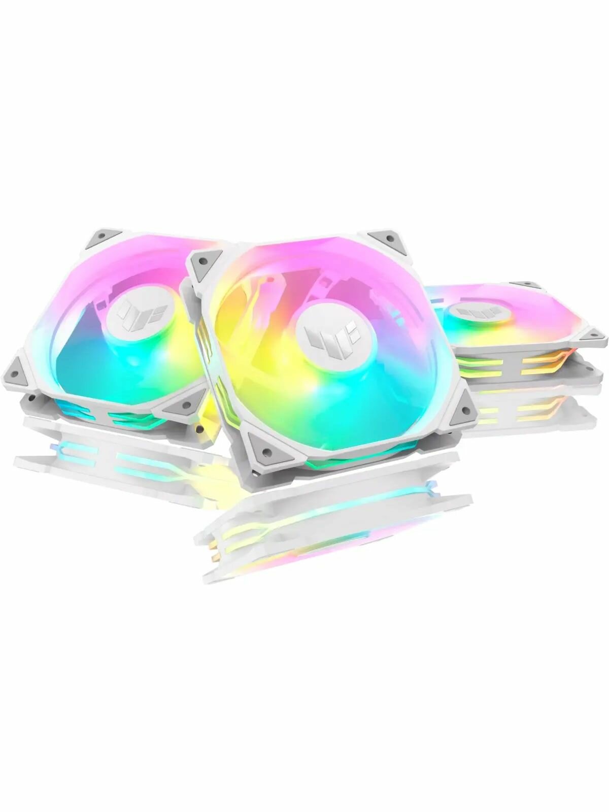 Корпусный вентилятор ASUS TUF GAMING TR120 FAN ARGB WHITE 3IN1 90DA0093-B09020