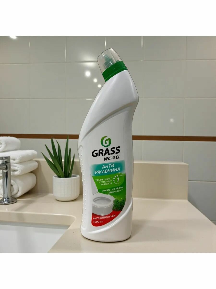 Grass - Средство для чистки туалета WC-Gel Антиржавчина 1000 мл