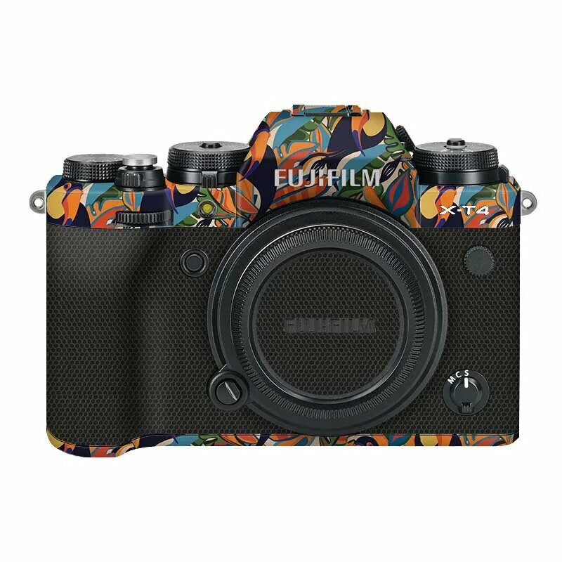 Fuji XT4 Этнический стиль полное покрытие наклейка для тела камеры