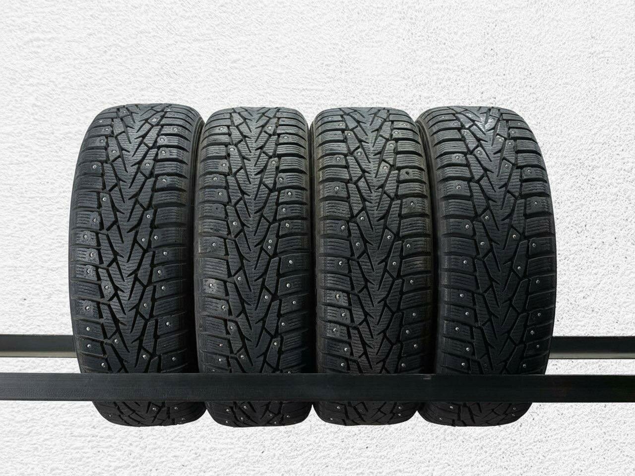 Зимние шины шипованные NOKIAN TYRES Nordman 7 195/60 R15 20.0% износ PT0009830 TSB050396