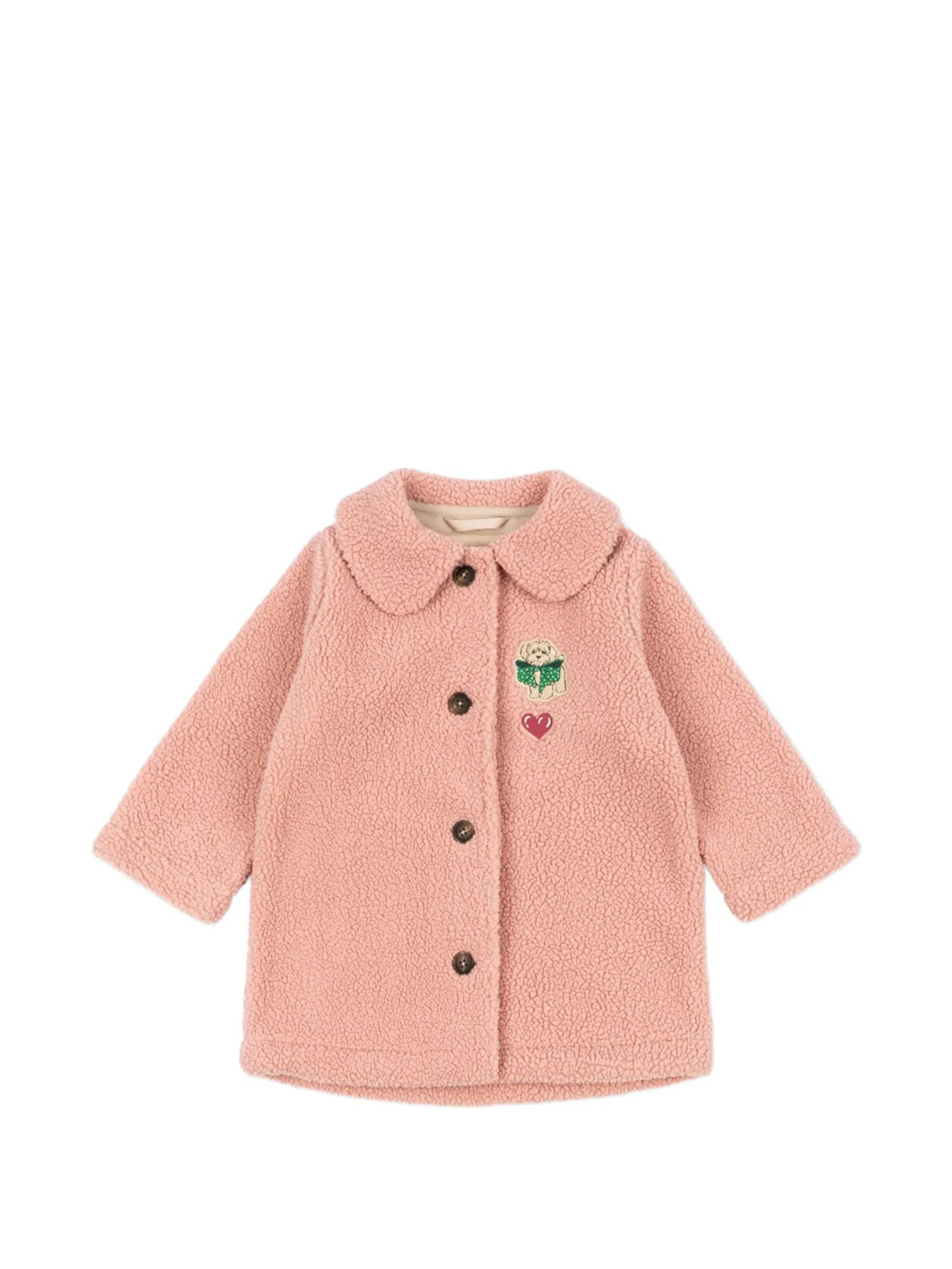 Пальто Jody embroidered teddy coat