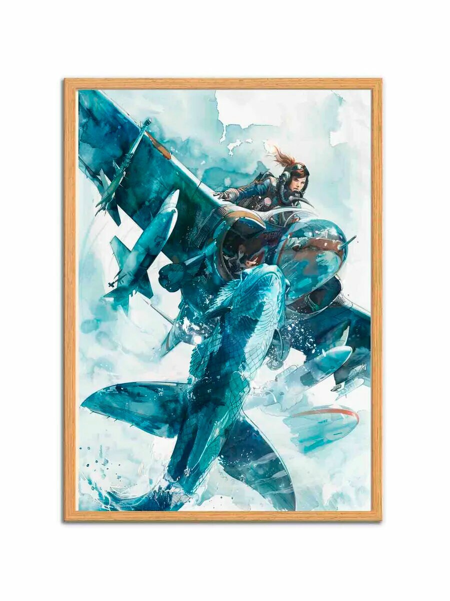 Пилот Русалочьего зверя 5, Плакат 30x42см