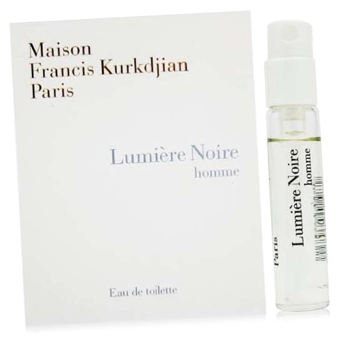 Туалетная вода Maison Francis Kurkdjian Lumiere Noire Pour Homme 2 мл пробник мужская - Куркджан Люмьер