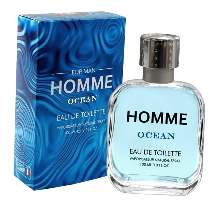 Туалетная вода для мужчин Delta Parfum Homme Ocean 100 мл / Дельта парфюм Хом Оушен