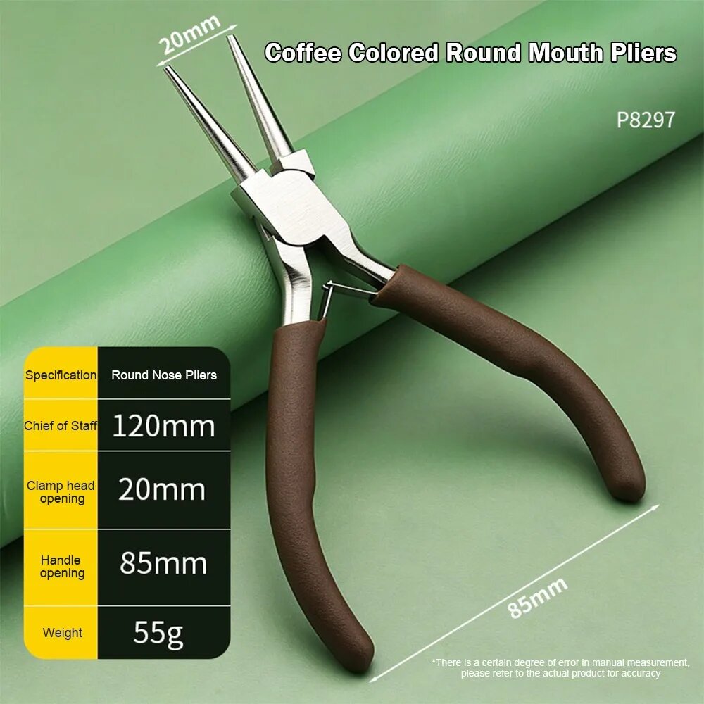Круглогубцы Round Nose Pliers 120 мм, 20 мм, 55 г