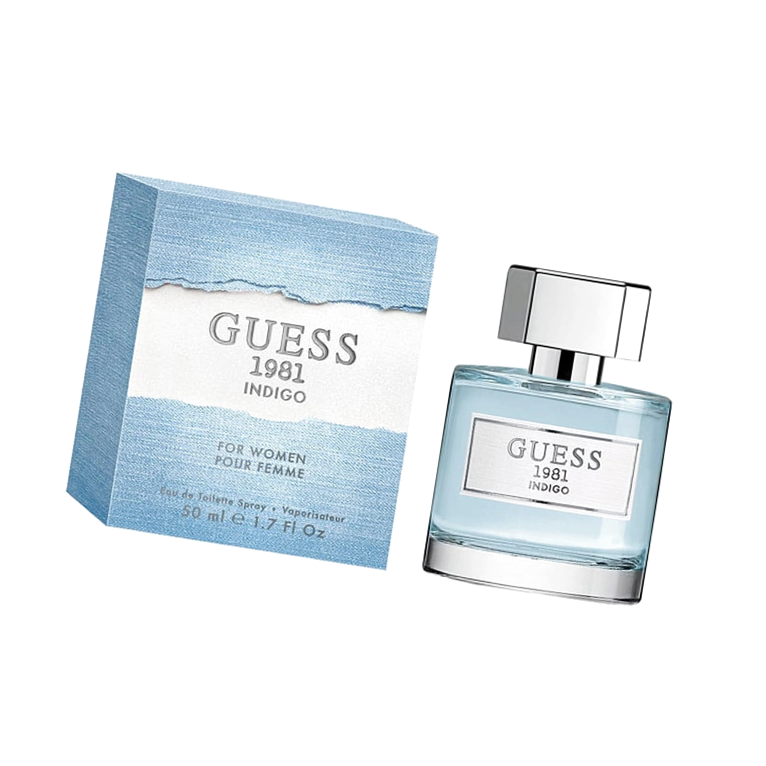 Туалетная вода 50 мл Guess Guess 1981 Indigo For Women / Гесс 1981 Индиго женские