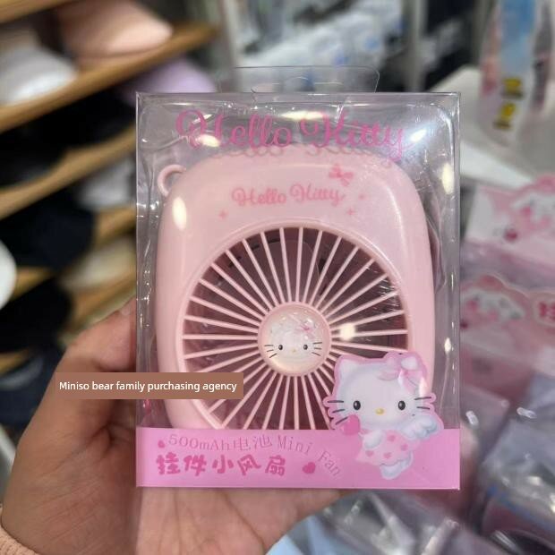 Подвесной вентилятор MINISO Sanrio Angel Series Hello Kitty Kuromi пудра Hello Kitty_Прочее