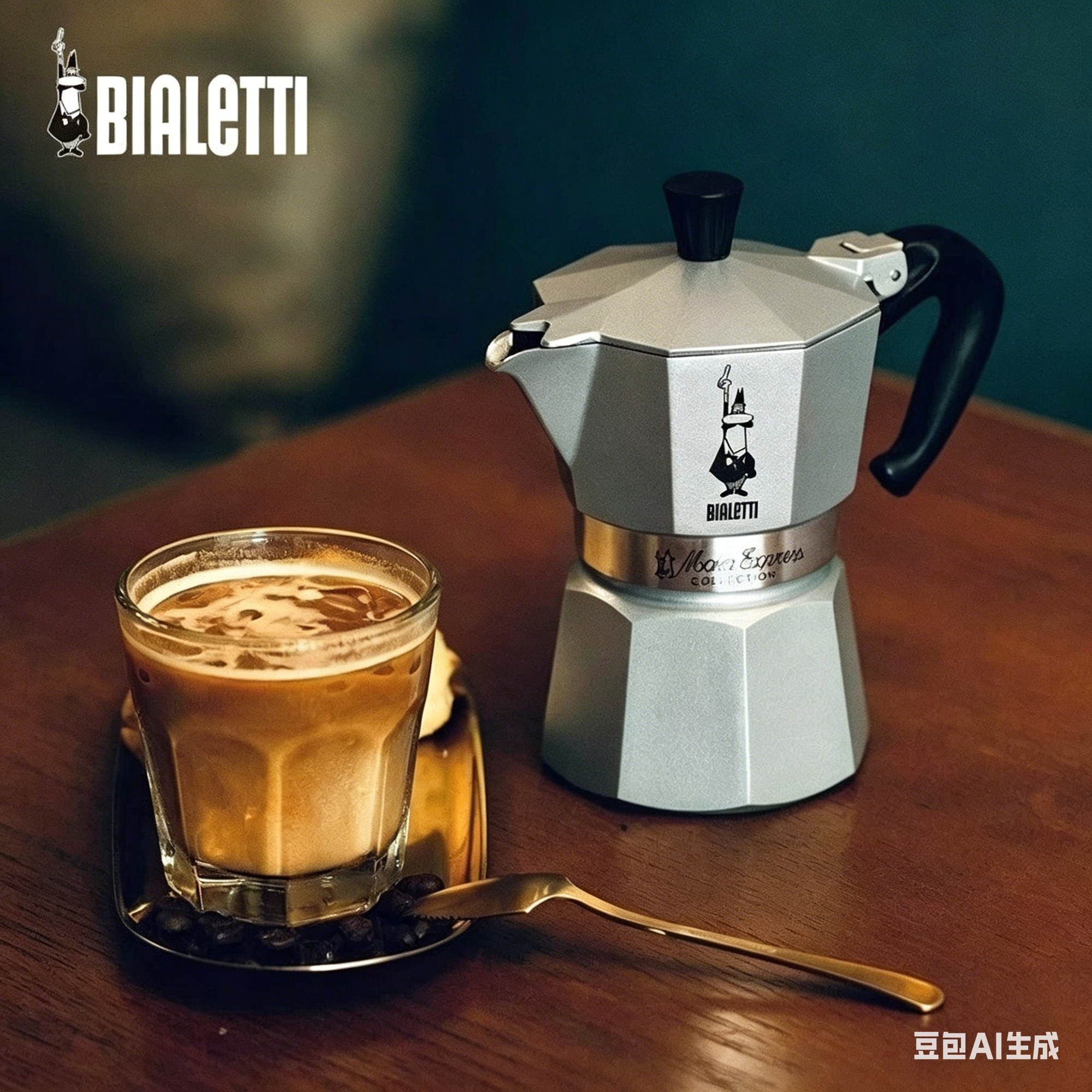 Гейзерная кофеварка Bialetti Moka Express, классическая итальянская модель, для приготовления эспрессо на плите
