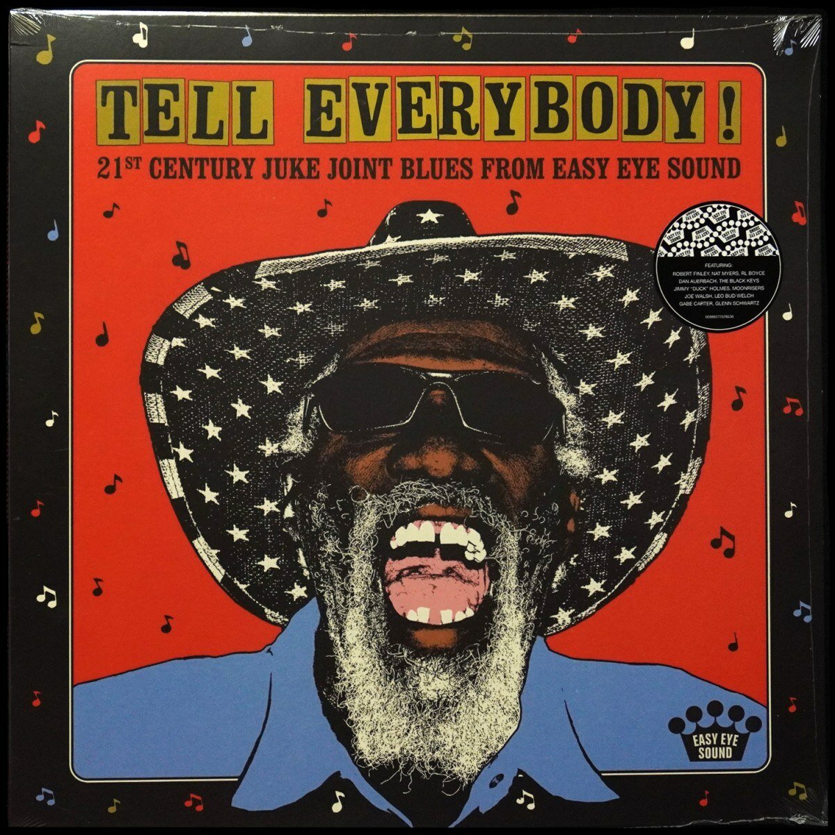 Виниловая пластинка Easy Eye Sound V/A – Tell Everybody! (21st Century Juke Joint Blues From Easy Eye Sound) (моно)