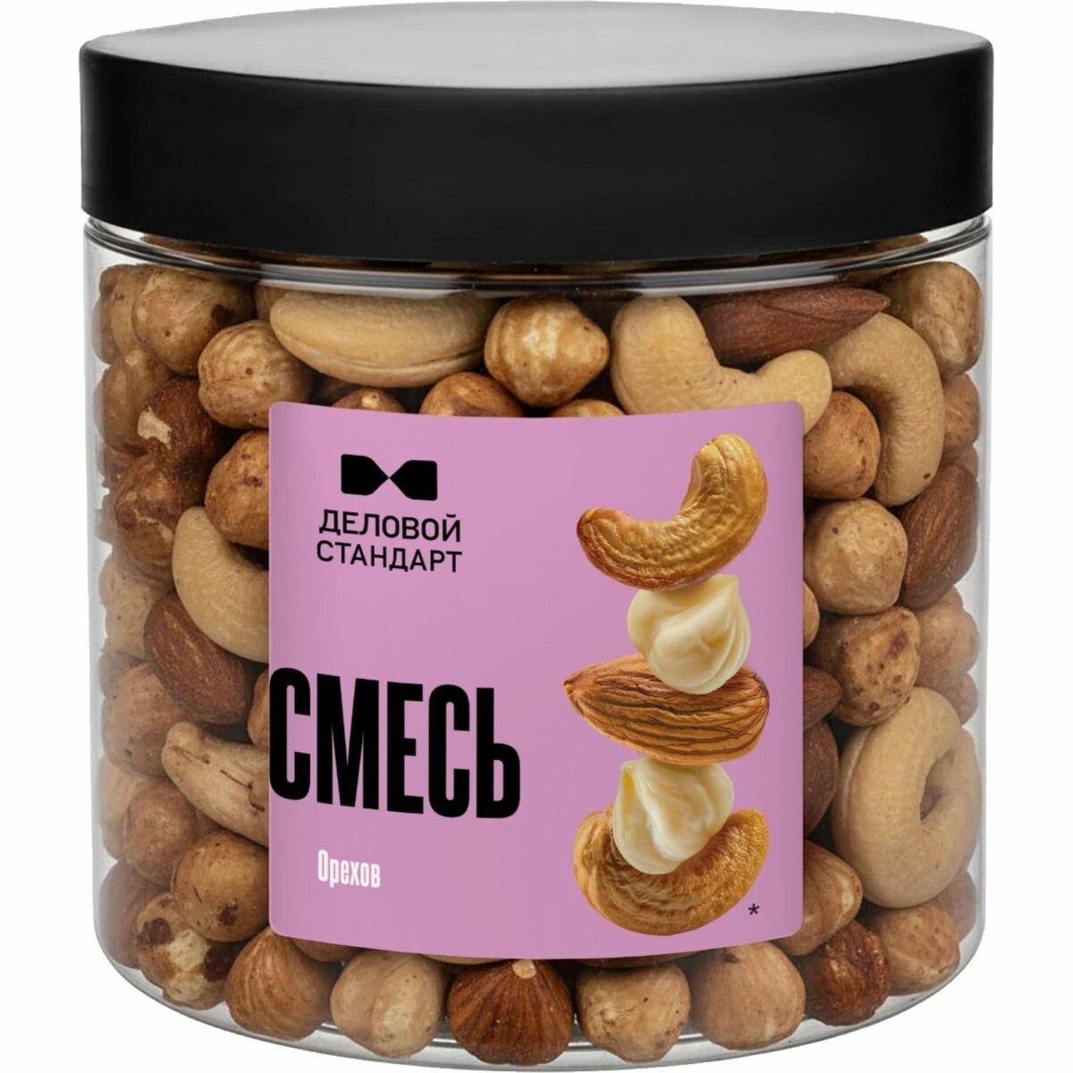 Ореховая смесь Деловой Стандарт в банке, 250г (2341587)