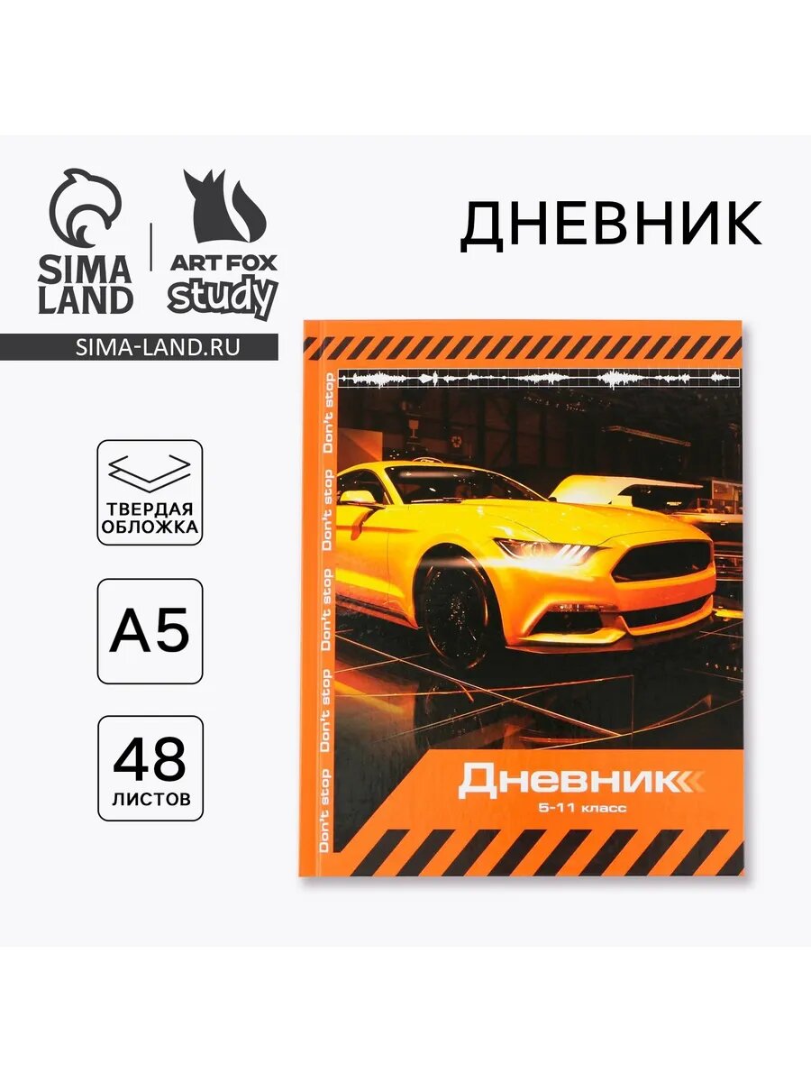 Дневник школьный для мальчиков 5-11 класс