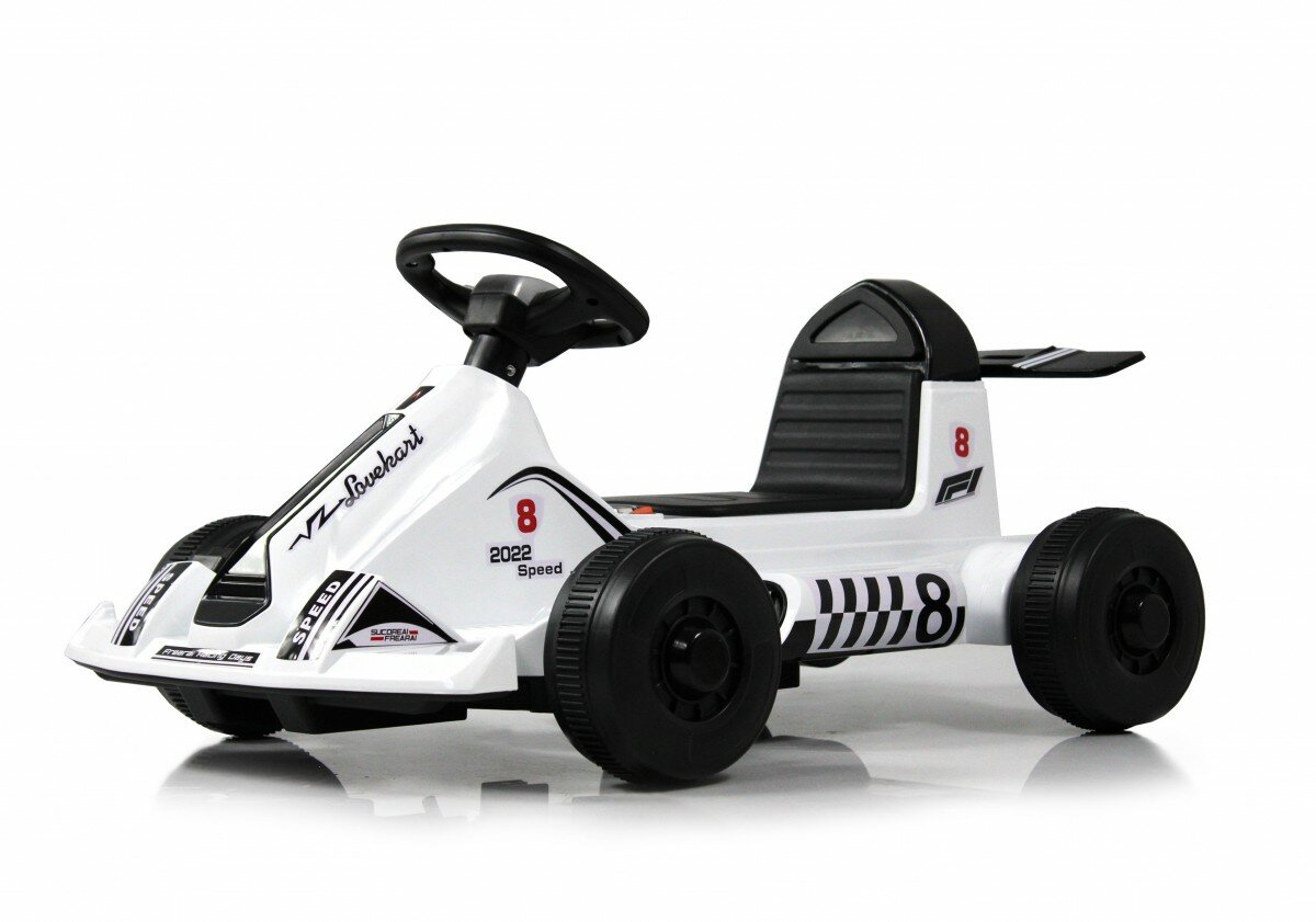 Электромобиль "K008PX", детский, для детей 3-5 лет, 1 место, белый