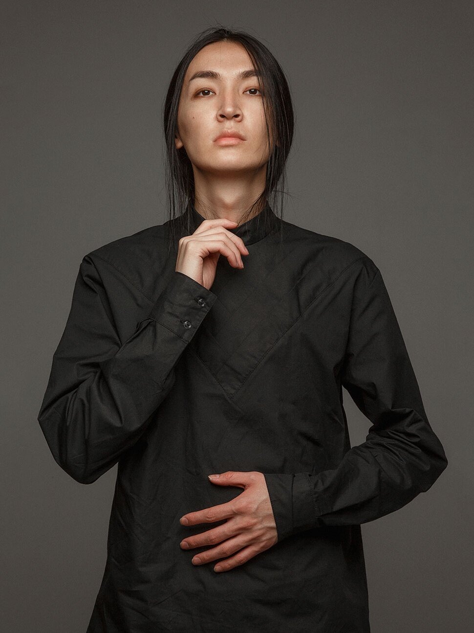 Рубашка Katami Wear, размер M, черный