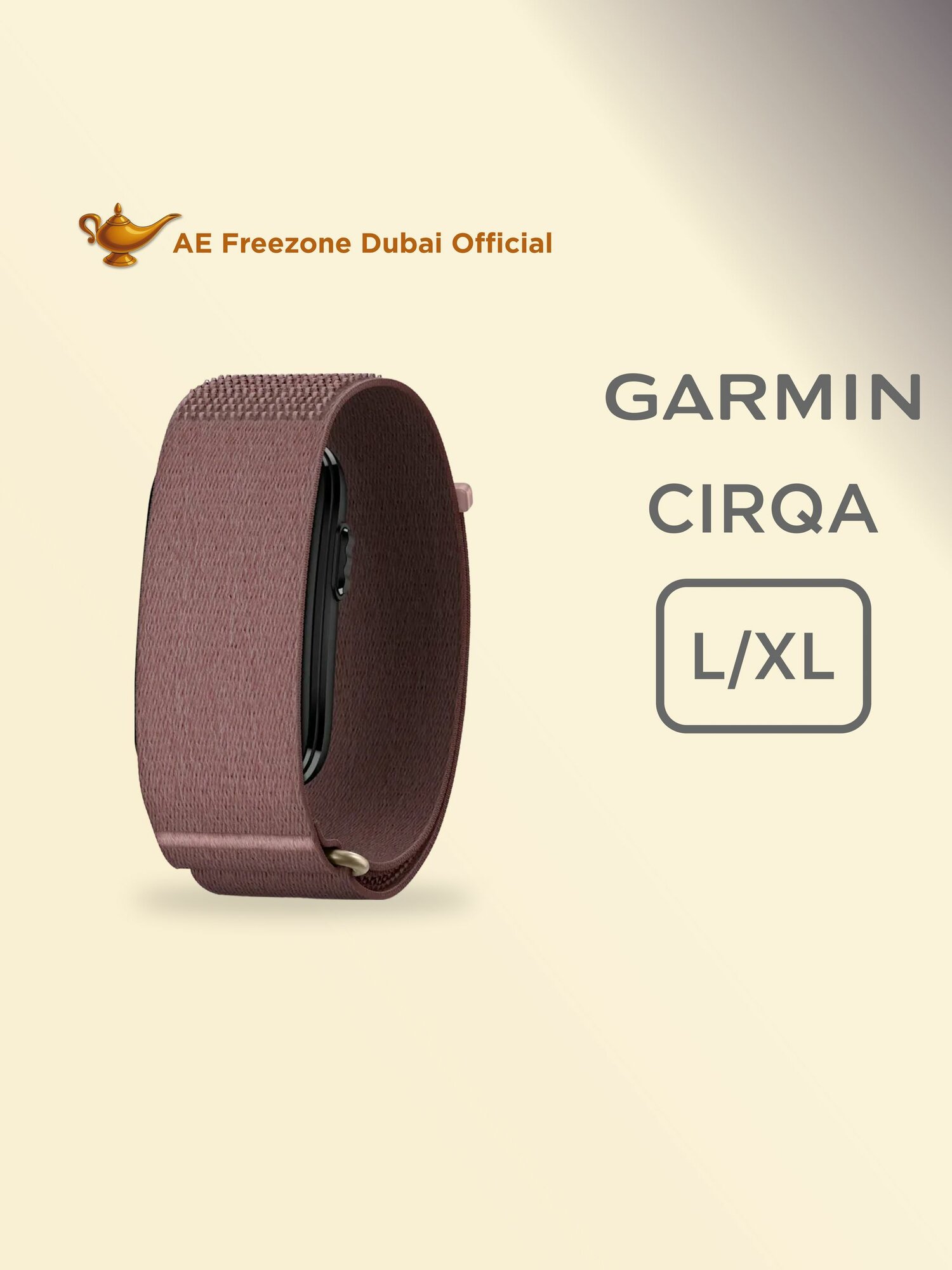 Умный браслет Garmin CIRQA Mauve L-XL