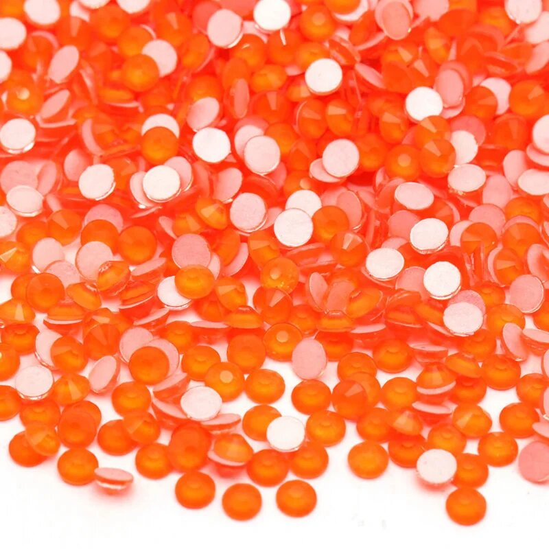 Стразы неоновые оранжевые SS16-1440pcs, Neon Hyacinth