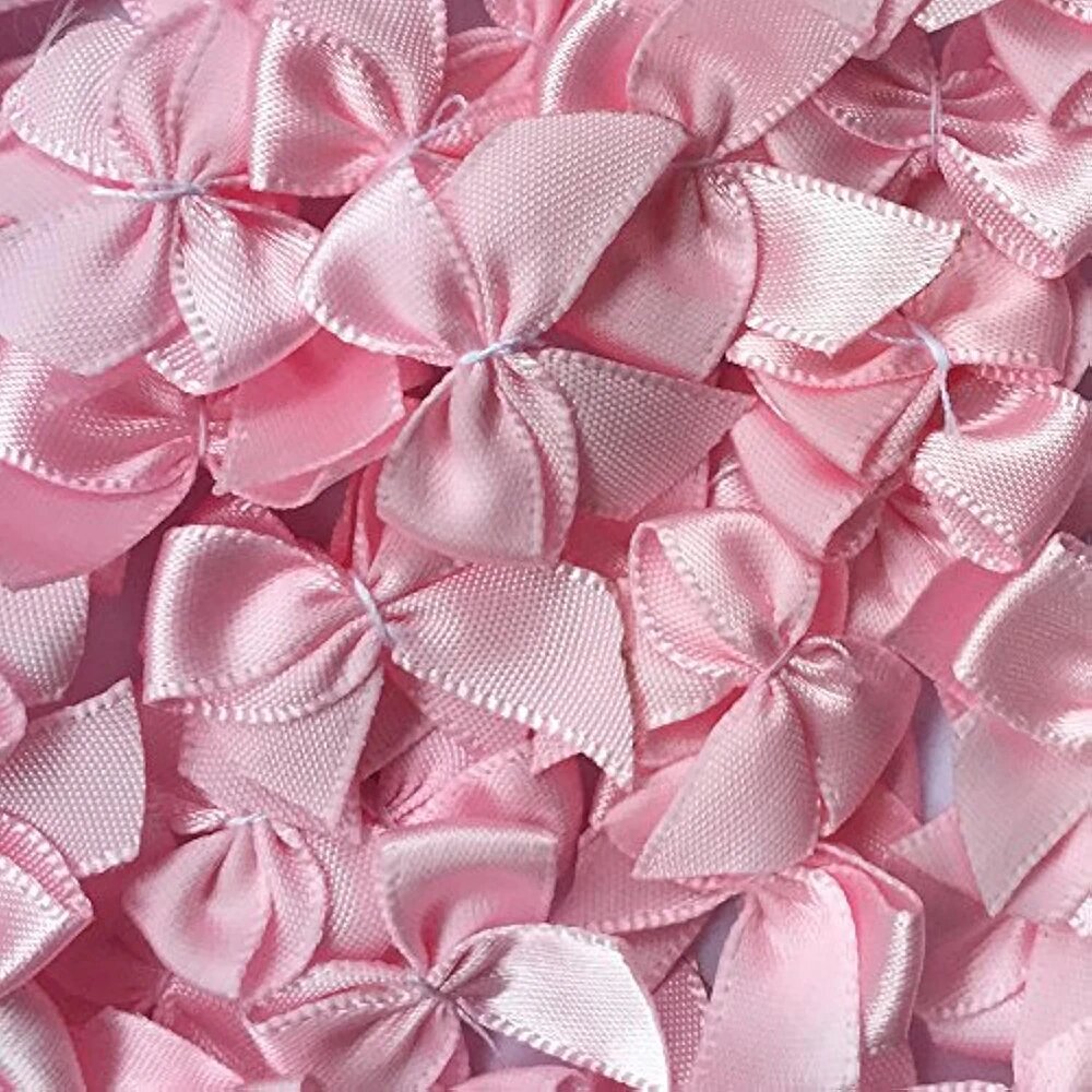 Лента для рукоделия ZYLPYY, 100 шт, 2.54 см Розовый, Pink