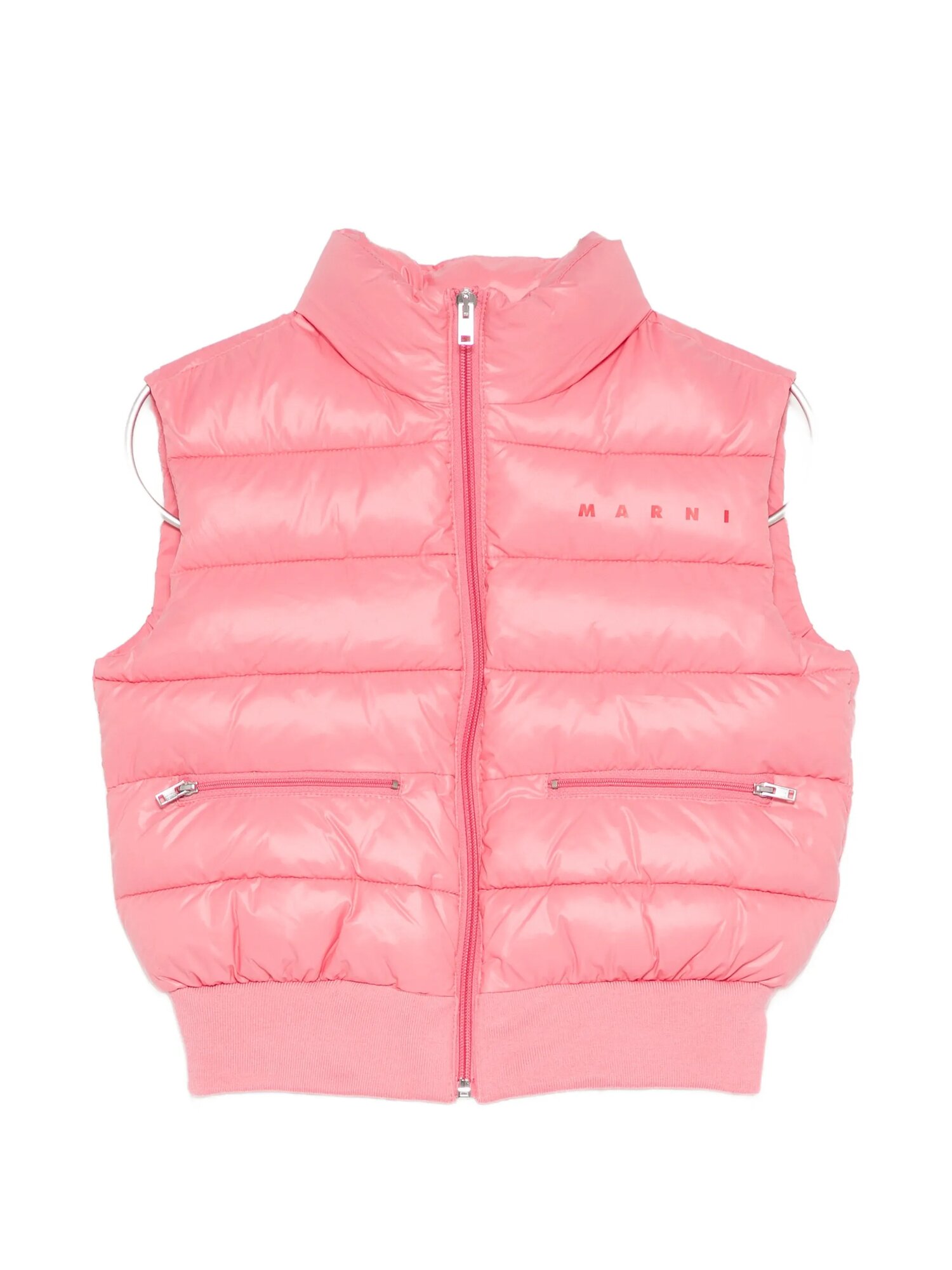 Жилет Logo-print quilted gilet