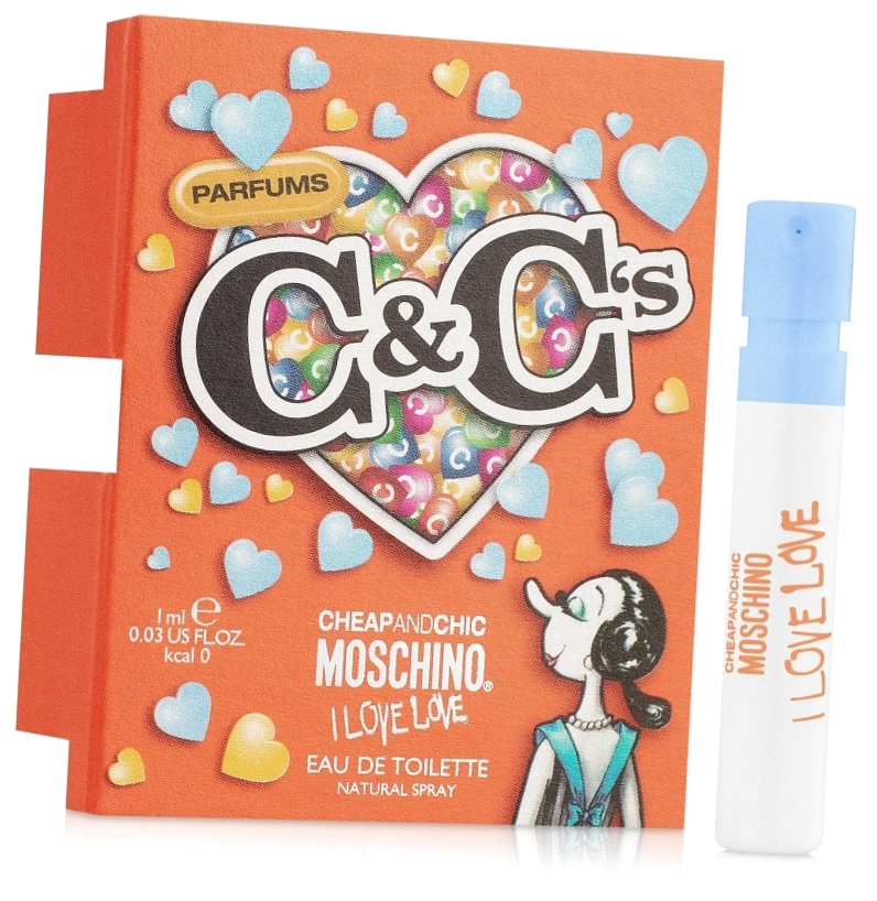 Аромат для женщин Москино Ай Лав Лав 1 мл сэмпл - Moschino Cheap and Chic I Love Love